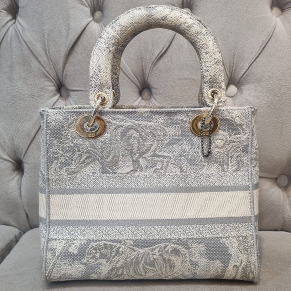 Dior | Bags | Dior Gray Tote Bag | Poshmark